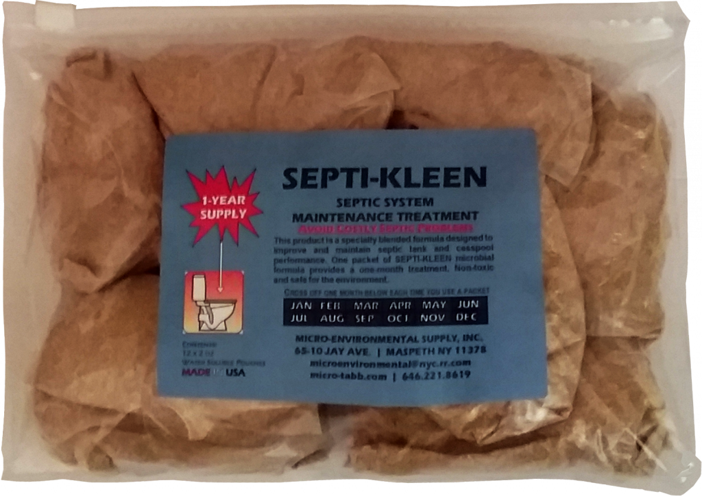 SEPTI-KLEEN Green, All Natural Septic Tank Treatment, Cleaner